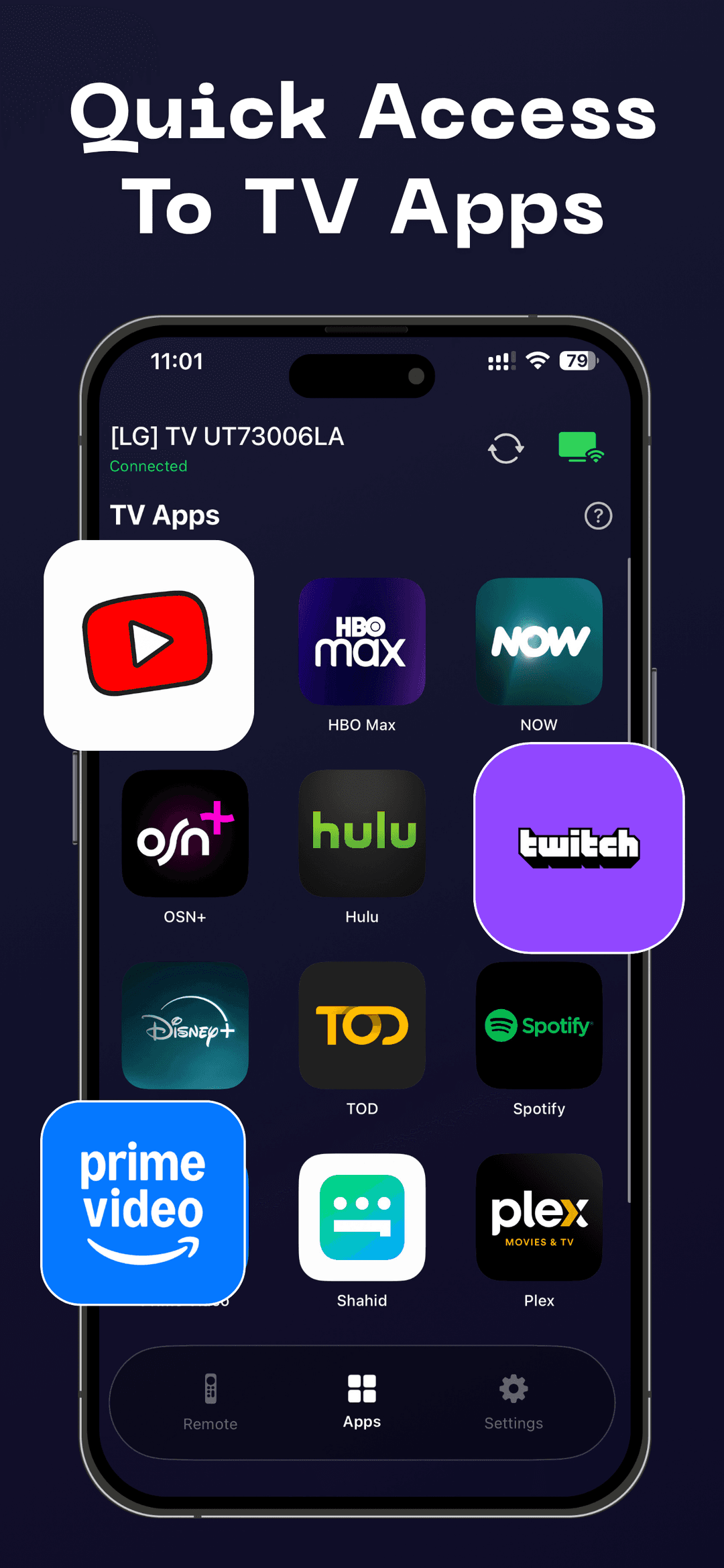 Universal TV Remote - Control Any TV from Your iPhone